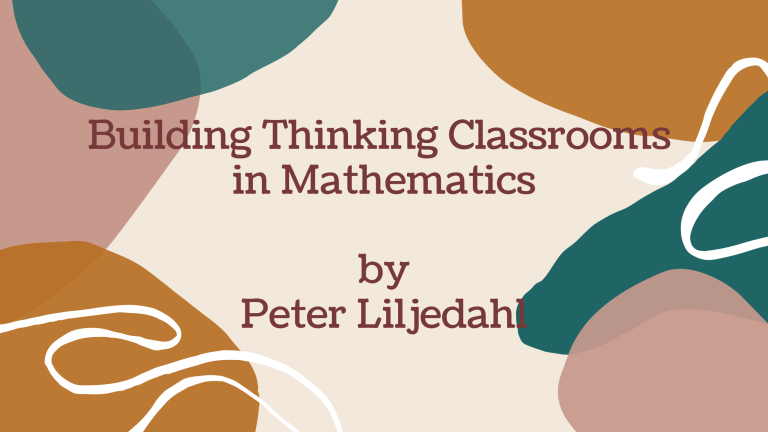 How I Use Building Thinking Classrooms in My Math Classes – The Small ...
